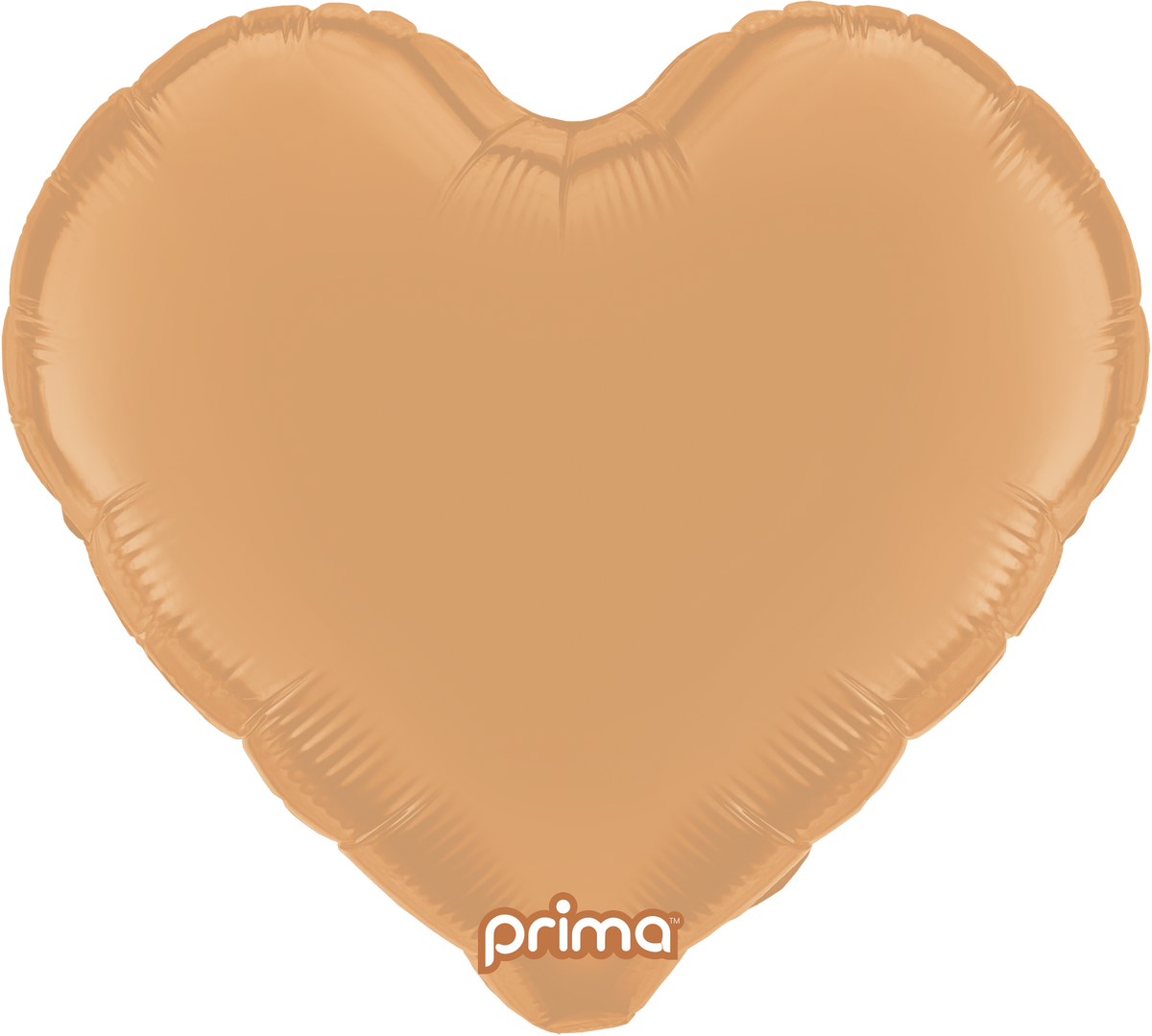 Prima 18" Caramel Heart Balloon — Balloon World Orlando