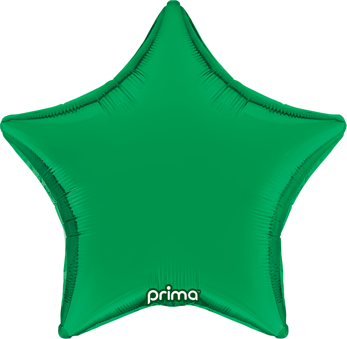 Prima 18" Green Star Balloon — Balloon World Orlando