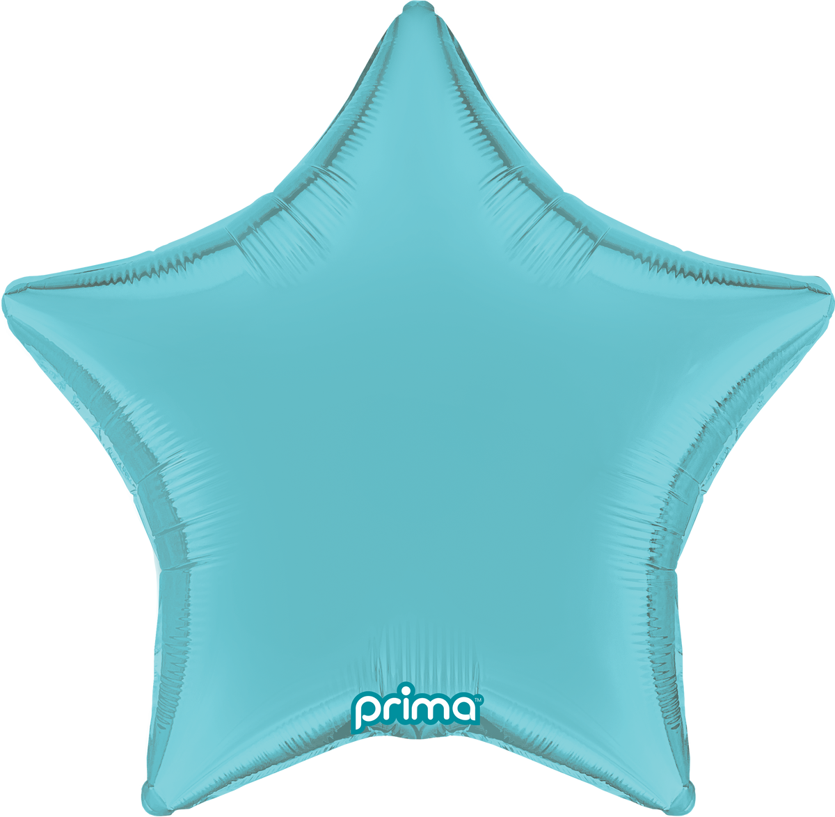 Prima 18" Light Blue Star Balloon — Balloon World Orlando