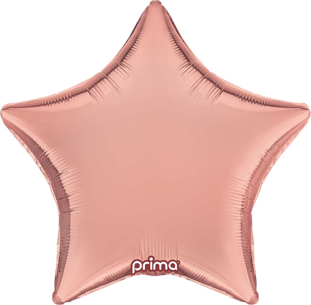 Prima 18" Rose Gold Star Balloon — Balloon World Orlando