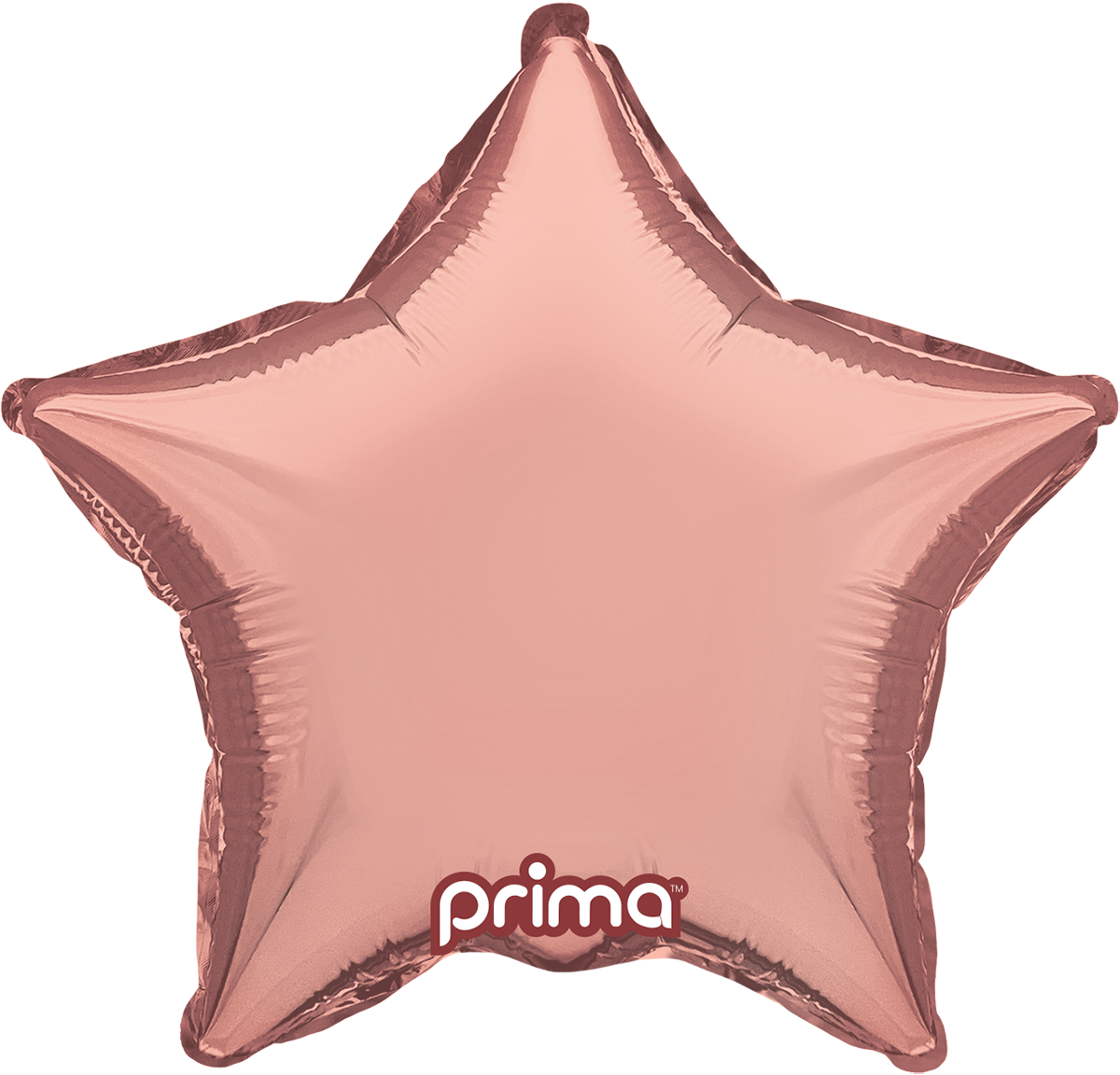 Prima 9" Rose Gold Star Balloon 6ct — Balloon World Orlando