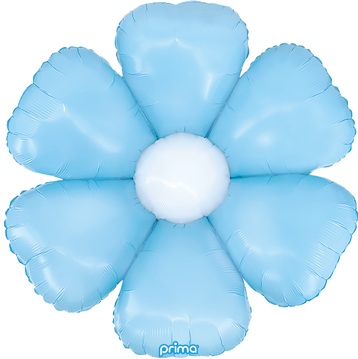 Prima 34" Pale Blue Daisy Balloon — Balloon World Orlando