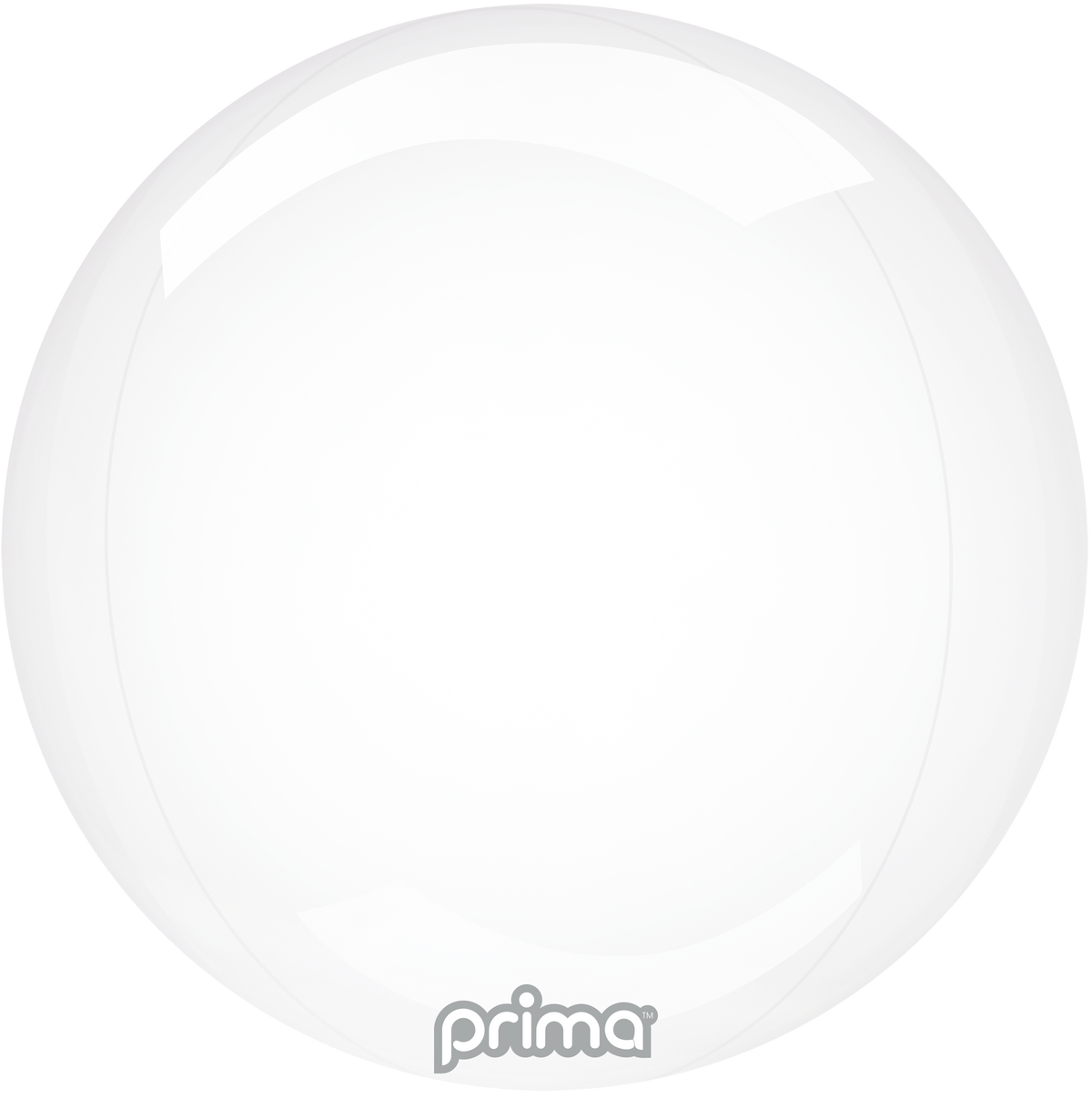 Prima 18" Clear Glass Sphere Balloon — Balloon World Orlando